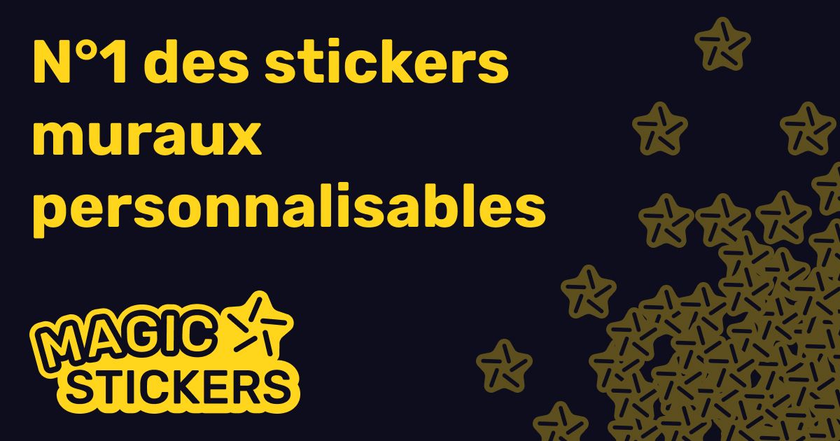 Magic Stickers - Decoração- autocolantes decorativos de parede em vinil