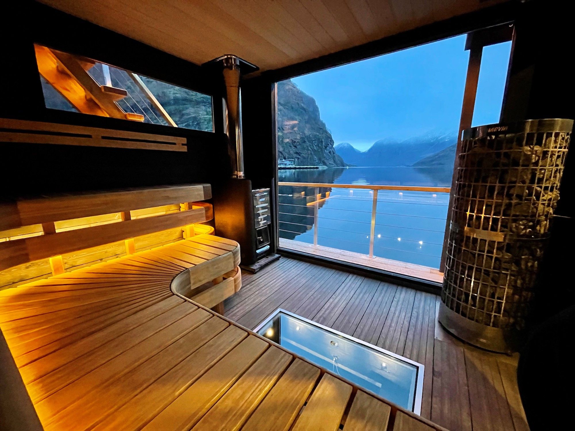 Fjord Sauna in Flåm