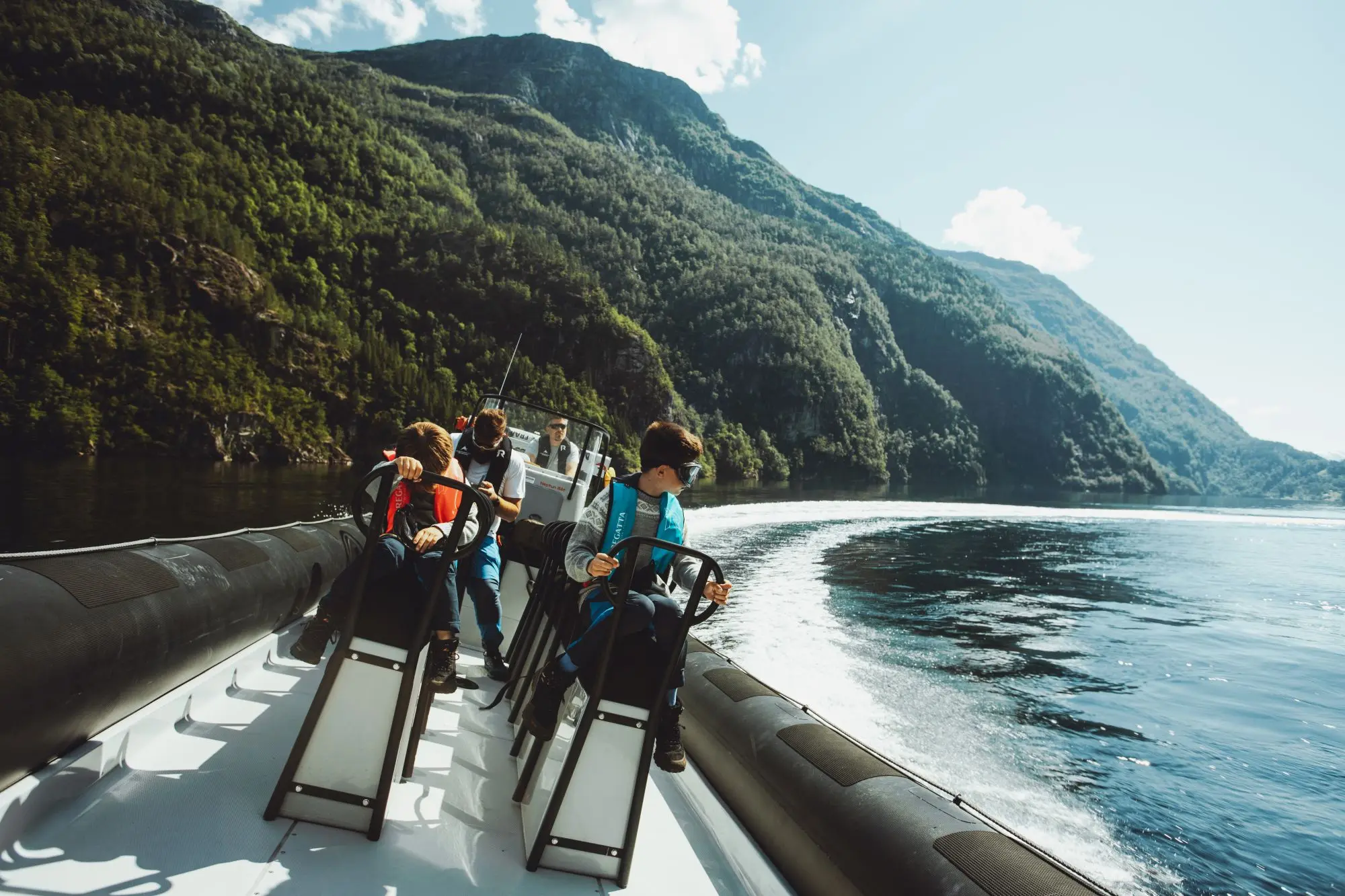 RIB-boat tour in Ulvik - Norway