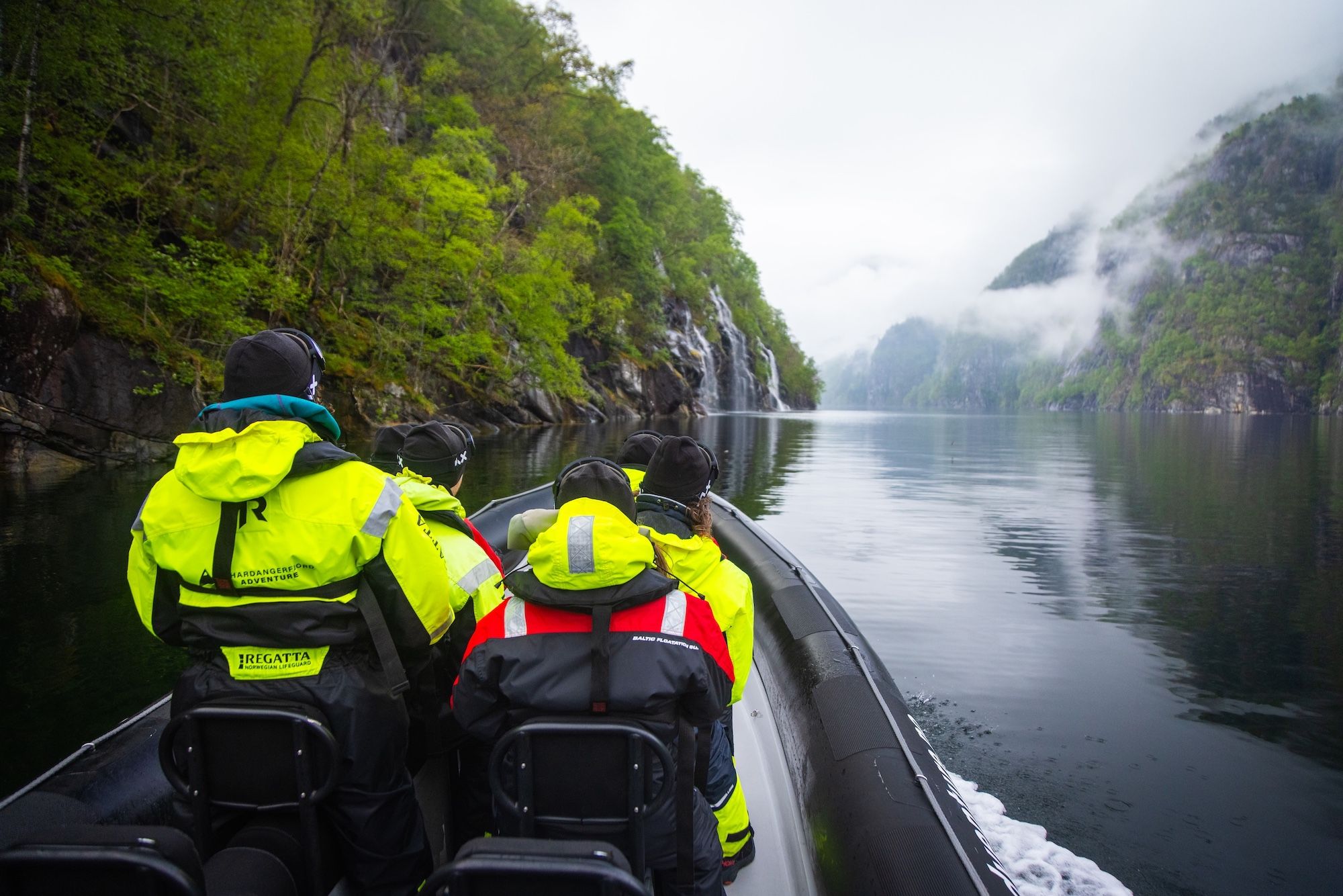 Hardangerfjord and Fyksesund RIB safari in Norheimsund, Norway