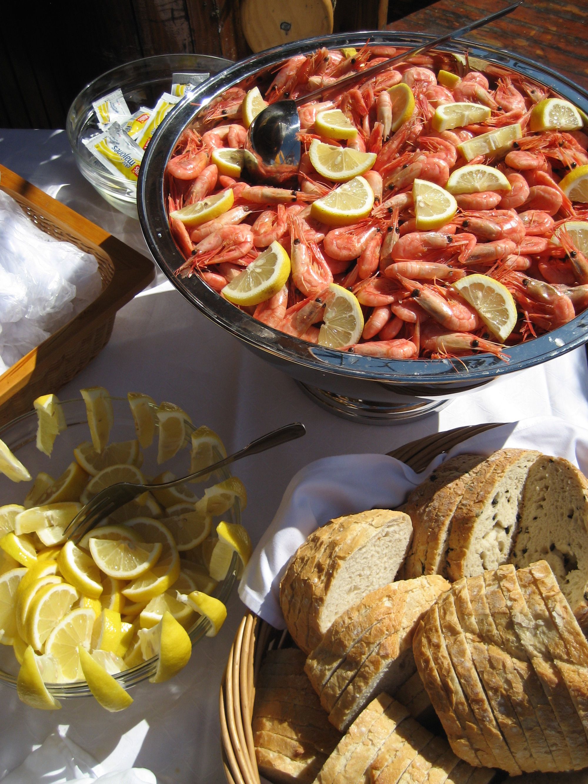 En sommerkveld på Oslofjorden med Rekebuffet