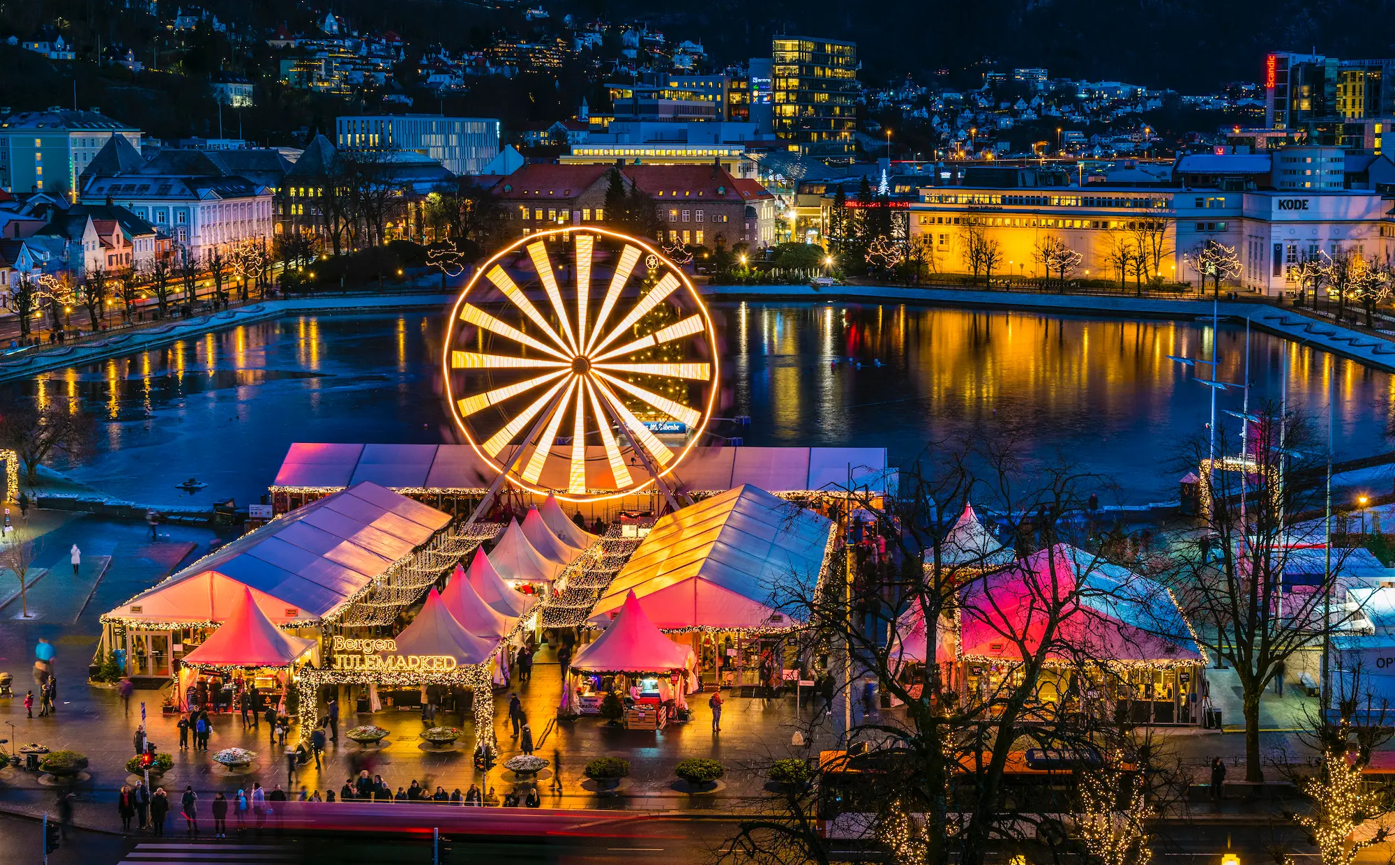 Christmas in Bergen, Norway
