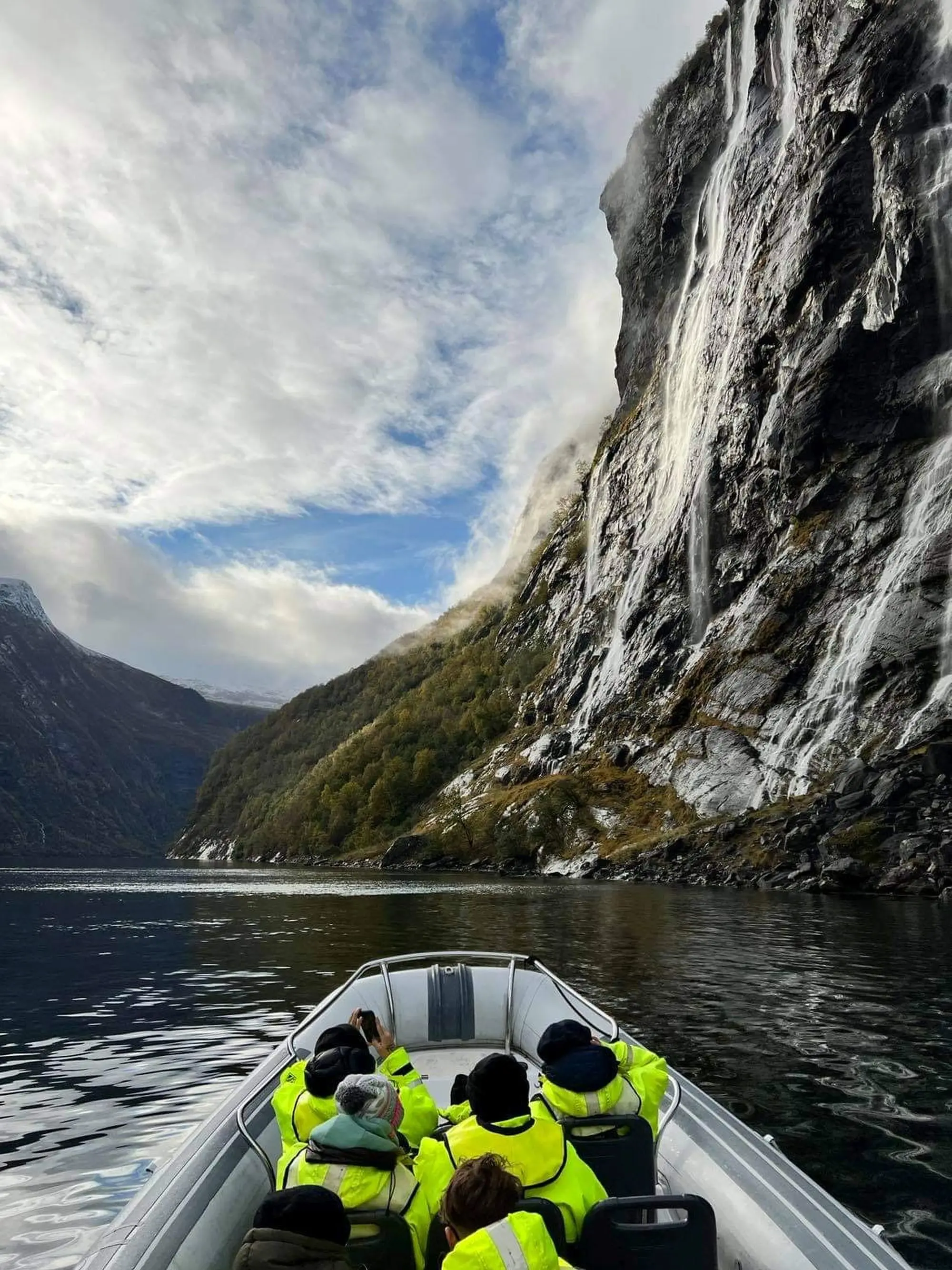 Fjord safari with RIB-boat in Geiranger, Norway