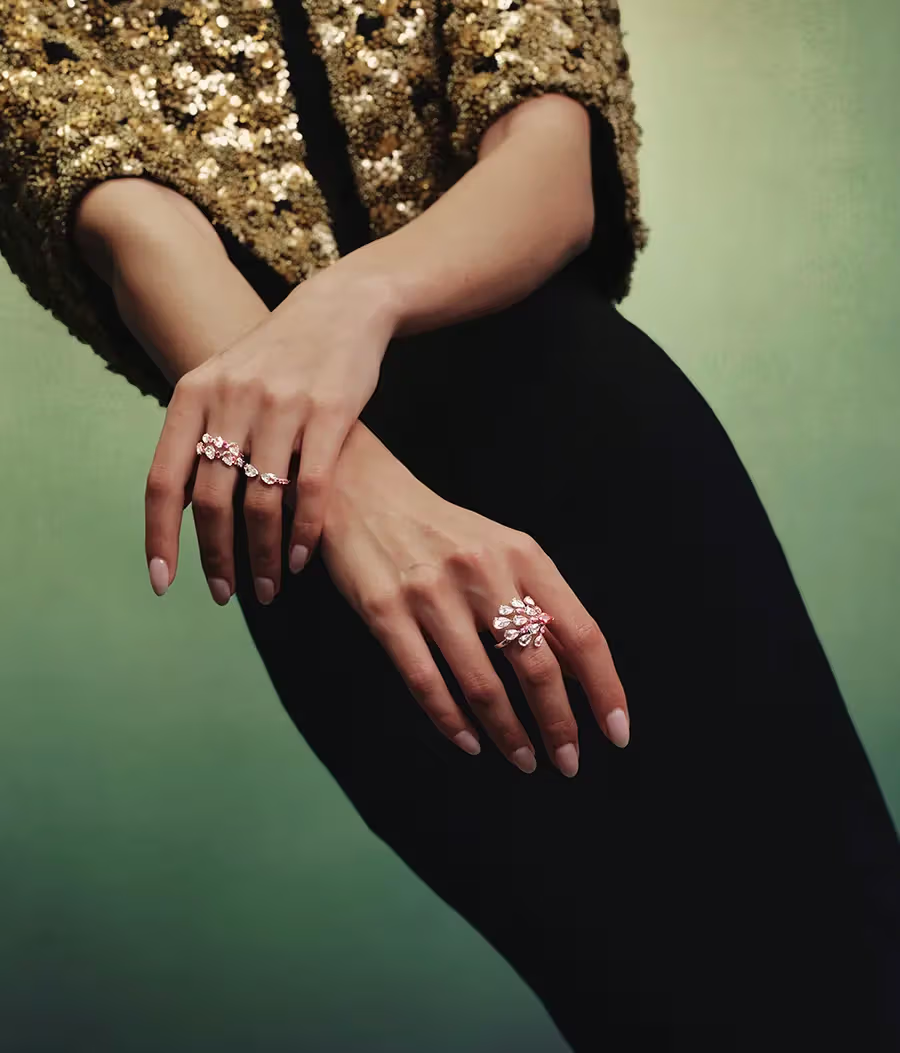 Plume Collection: White Gold jewelry | ANEKA