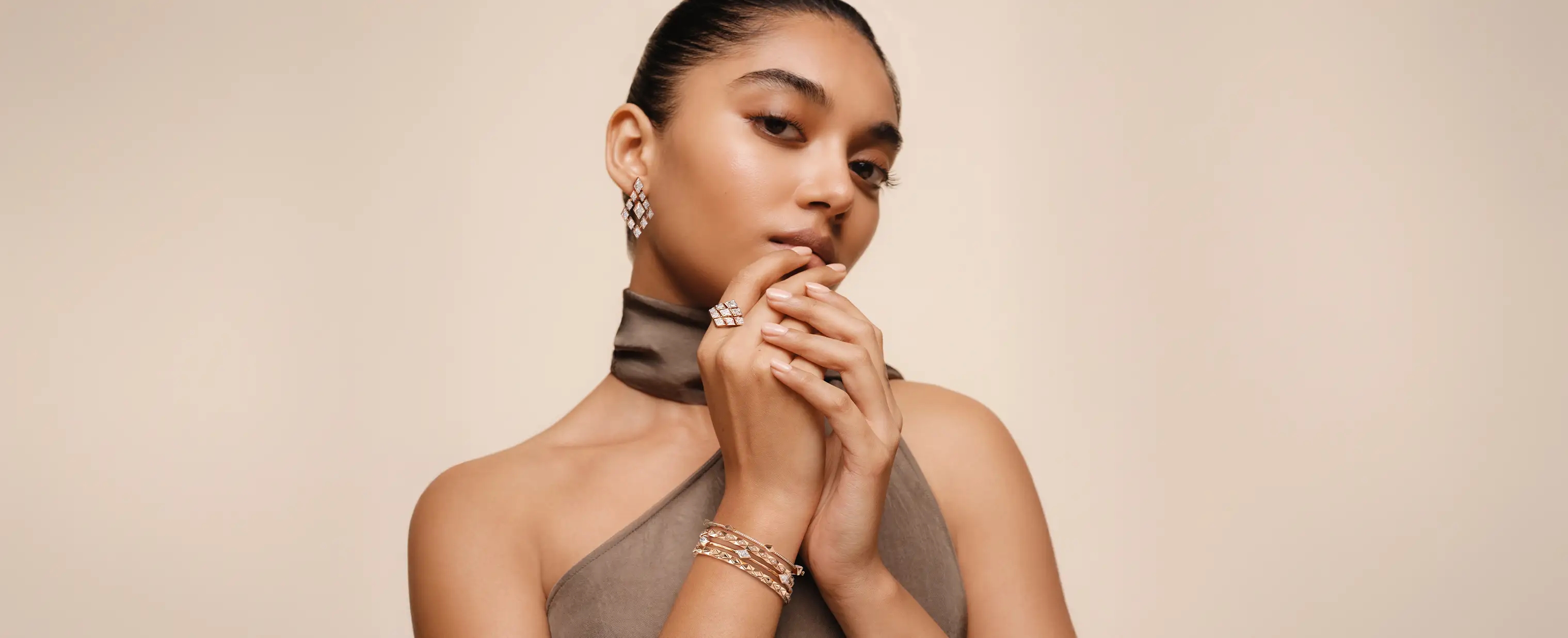 Limitless Collection: Rose & White Gold jewelry | ANEKA