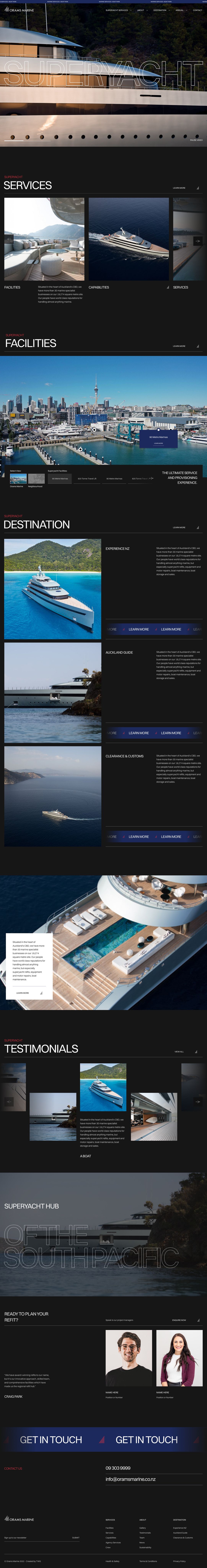 Orams Marine | Mate Stancich