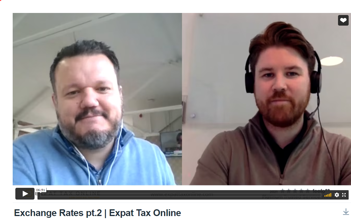 We talk to our partner Expat Tax Online about how we help their clients ...