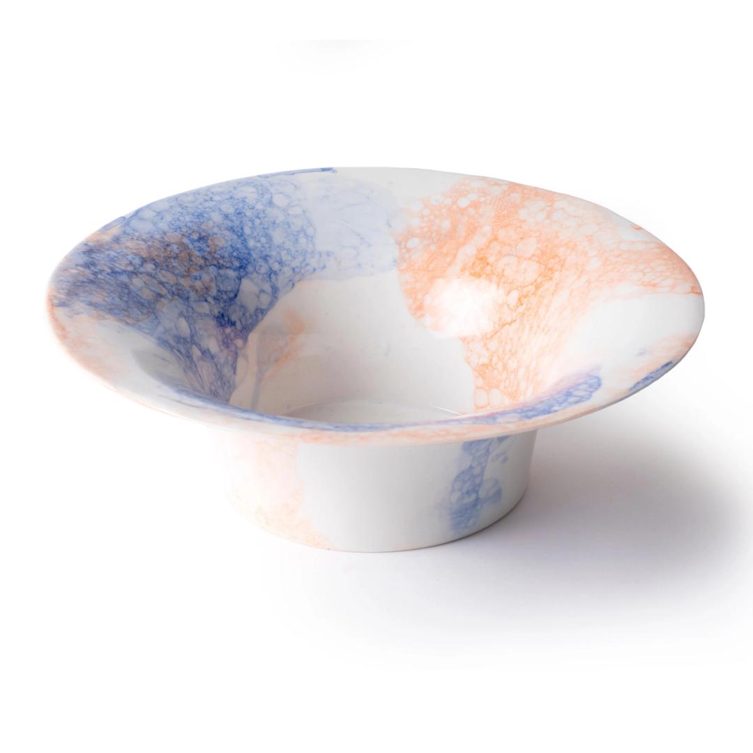 Bubble - Large Collector Bowl - Orange & blue | JAU / JAPAN AUSTRALIA ...