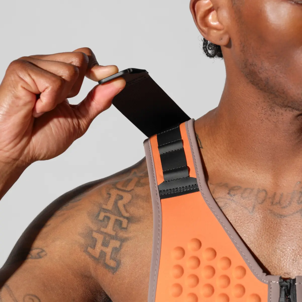 OMORPHO #1 Weighted Vest, Mens Low-Profile, Comfort Fit, 10lb, Colors Avail