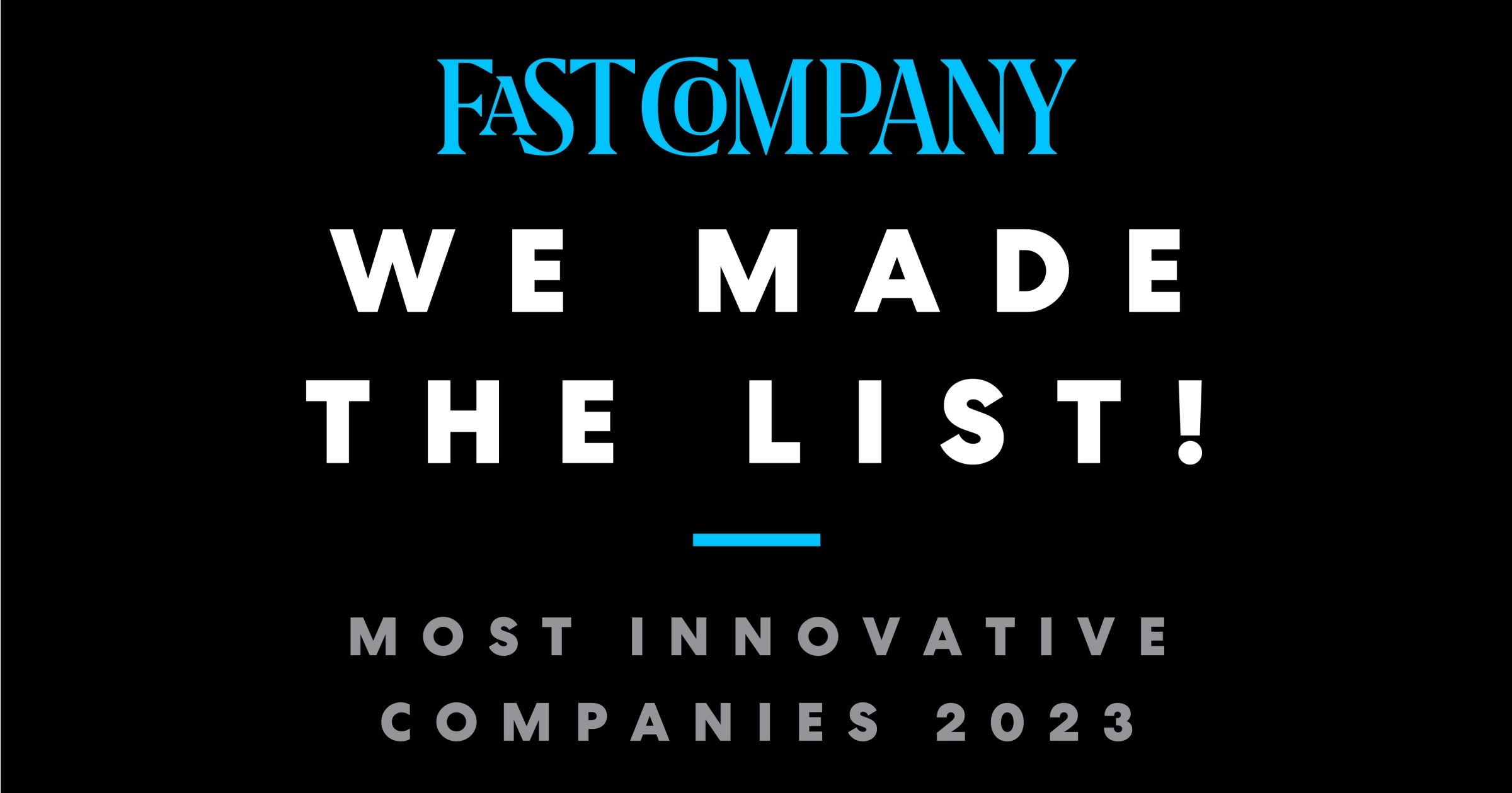 Fast Company names OMORPHO as one of the Most Innovative Companies of 2023
