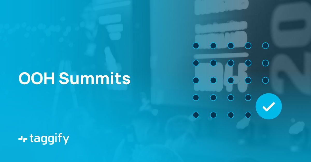 OOH events: Discover the ooh Industry Summits | Market | Taggify