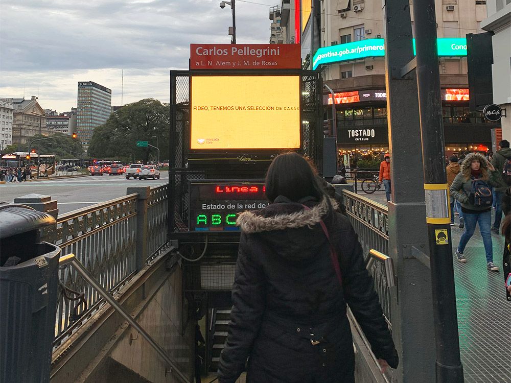 Caso: Mercado Libre | Matterkind Argentina | pDOOH | Taggify