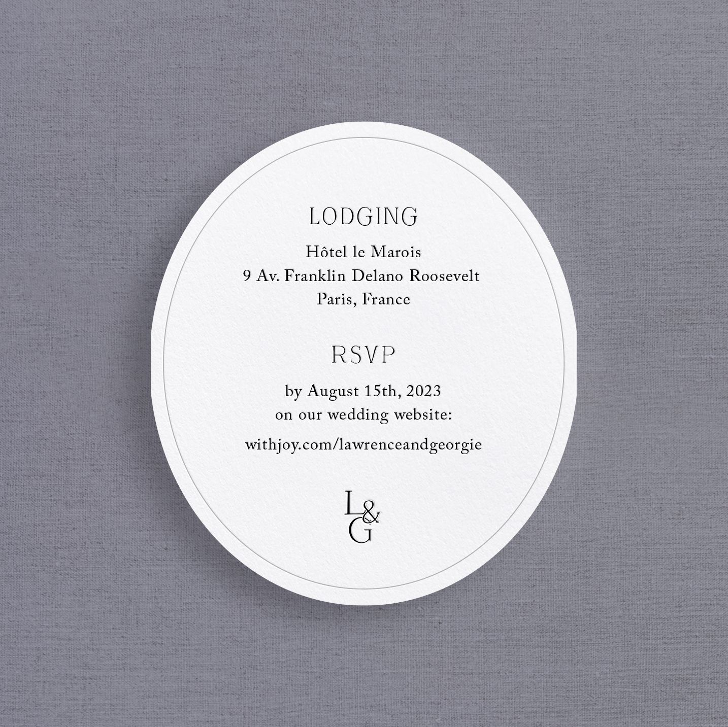 The Lawrence Suite | Cody Calligraphy