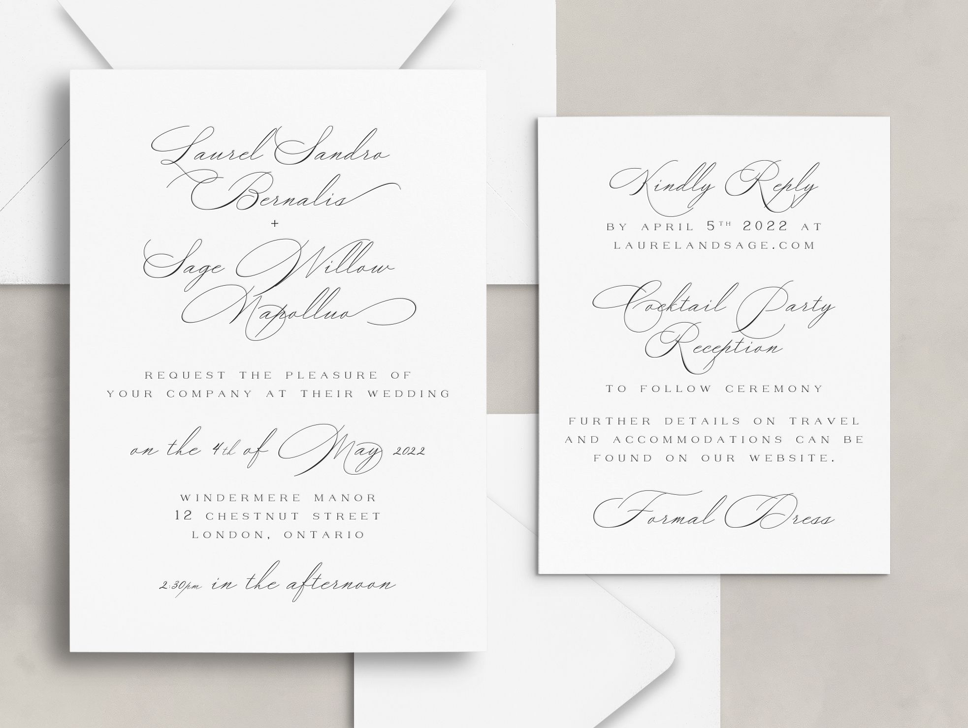 The Collection | Cody Calligraphy