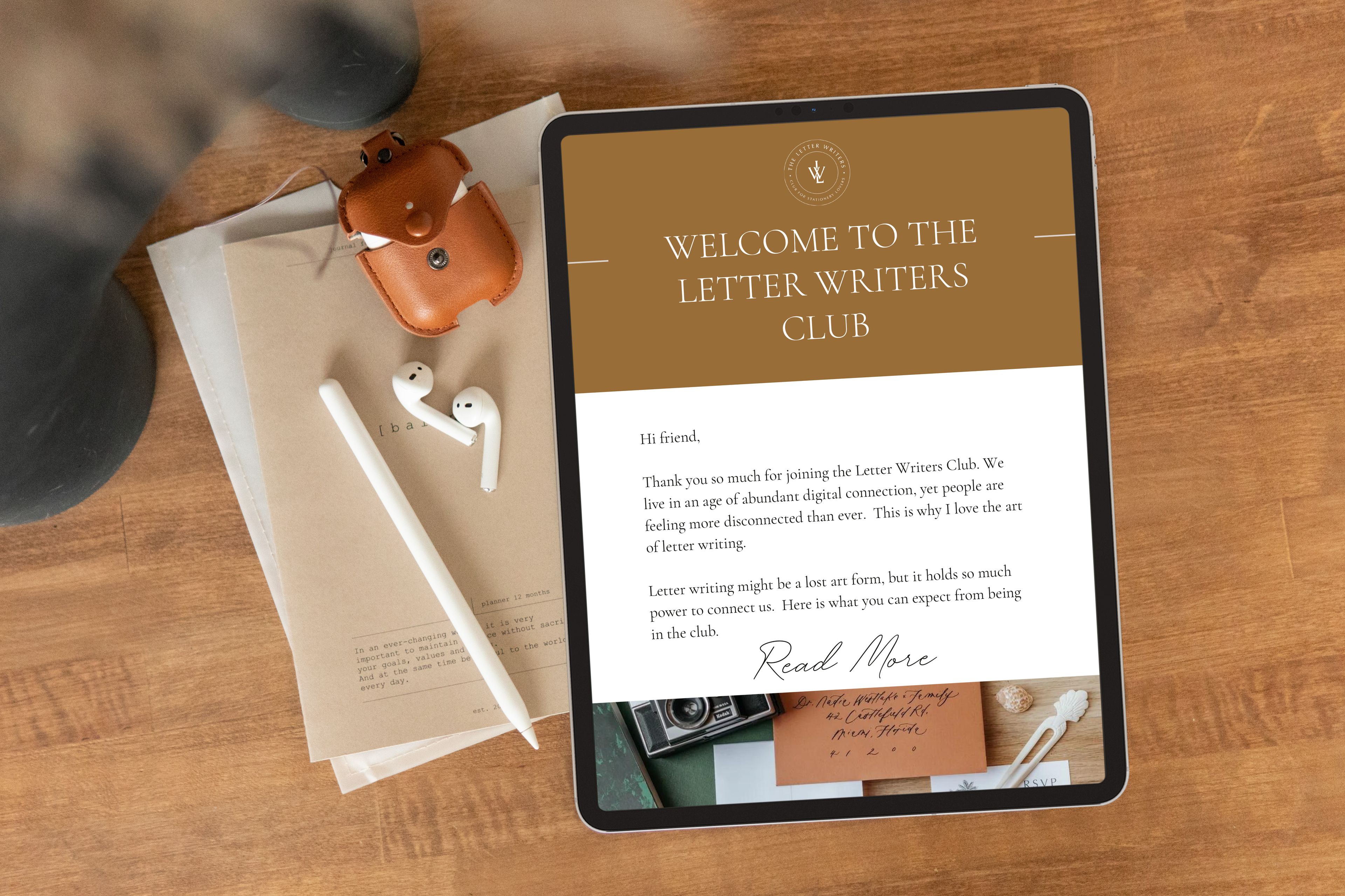 Introducing... The Letter Writers Club™ | Cody Calligraphy