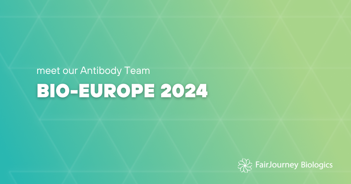 FairJourney Biologics is attending BIO-Europe 2024