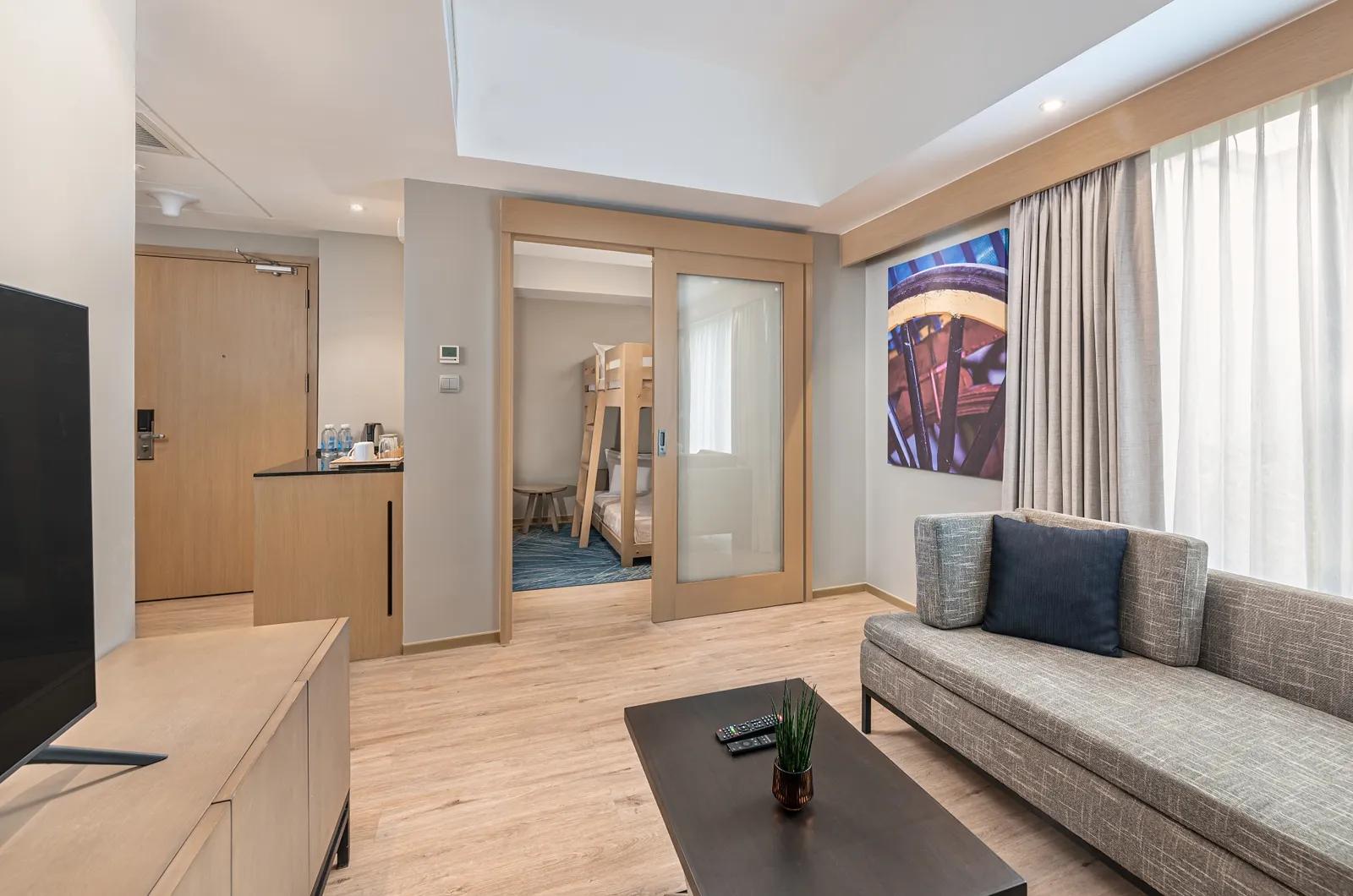 Family Room with Living Area at Seda Manila Bay | Seda Hotels