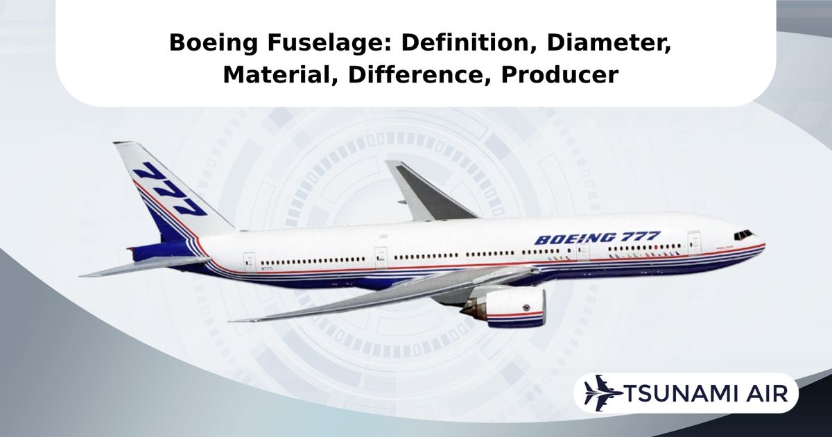 Boeing Fuselage: Definition, Diameter, Material, Difference, Producer
