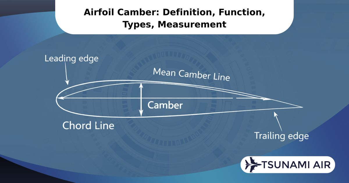 Airfoil Camber: Definition, Function, Types, Measurement