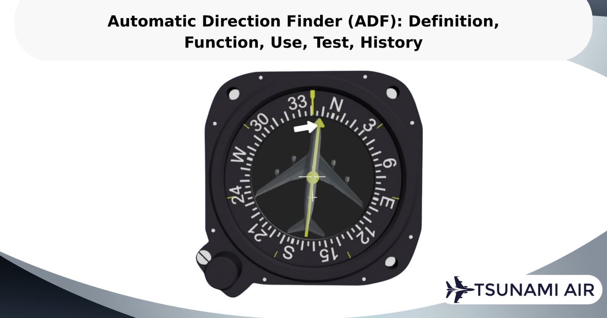 Automatic Direction Finder (ADF): Definition, Function, Use, Test, History