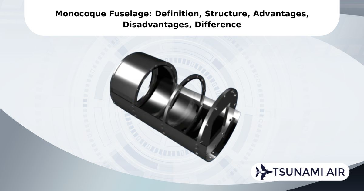 Monocoque Fuselage: Definition, Structure, Advantages, Disadvantages ...