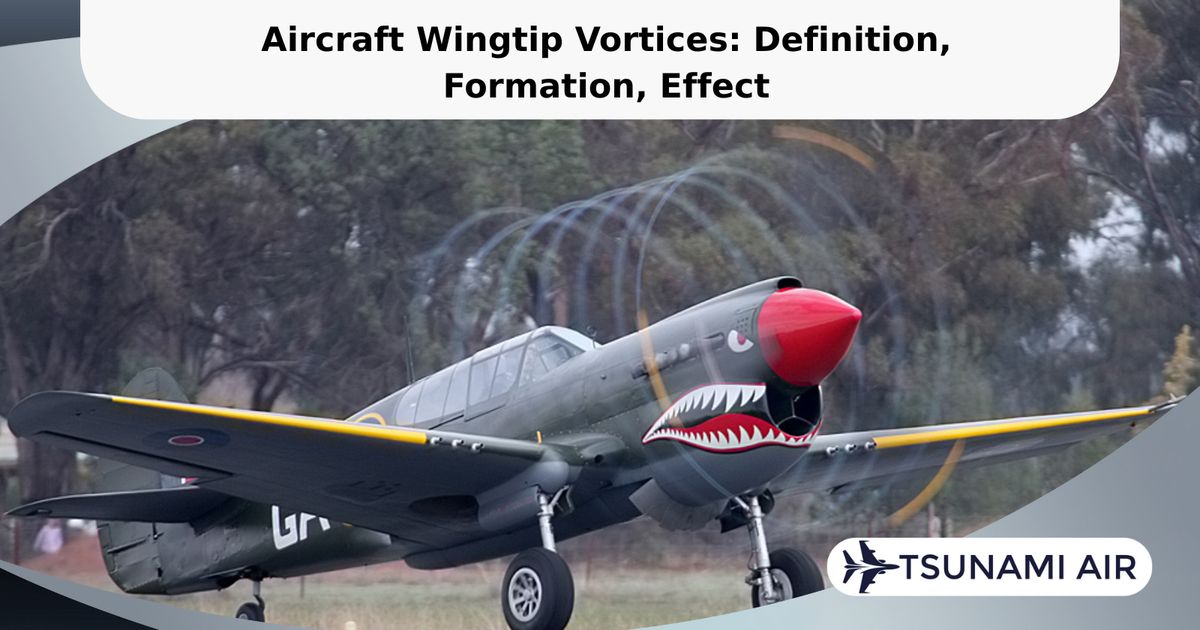 Aircraft Wingtip Vortices: Definition, Formation, Effect