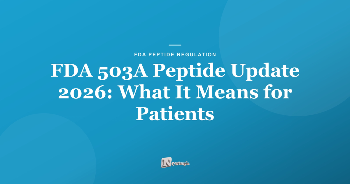 FDA 503A Peptide Update 2026: What It Means for Patients