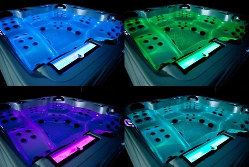 LED Lighting | Spas & Hot Tubs | Adding lighting options to your spa ...