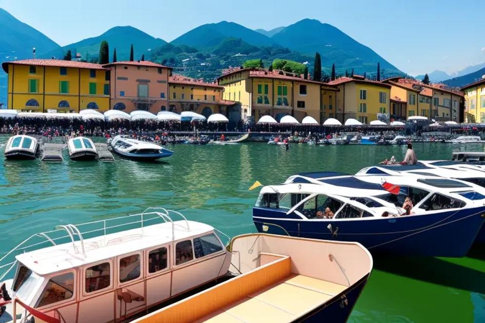 Check out Everything About Wednesday's Luino Market Ferries