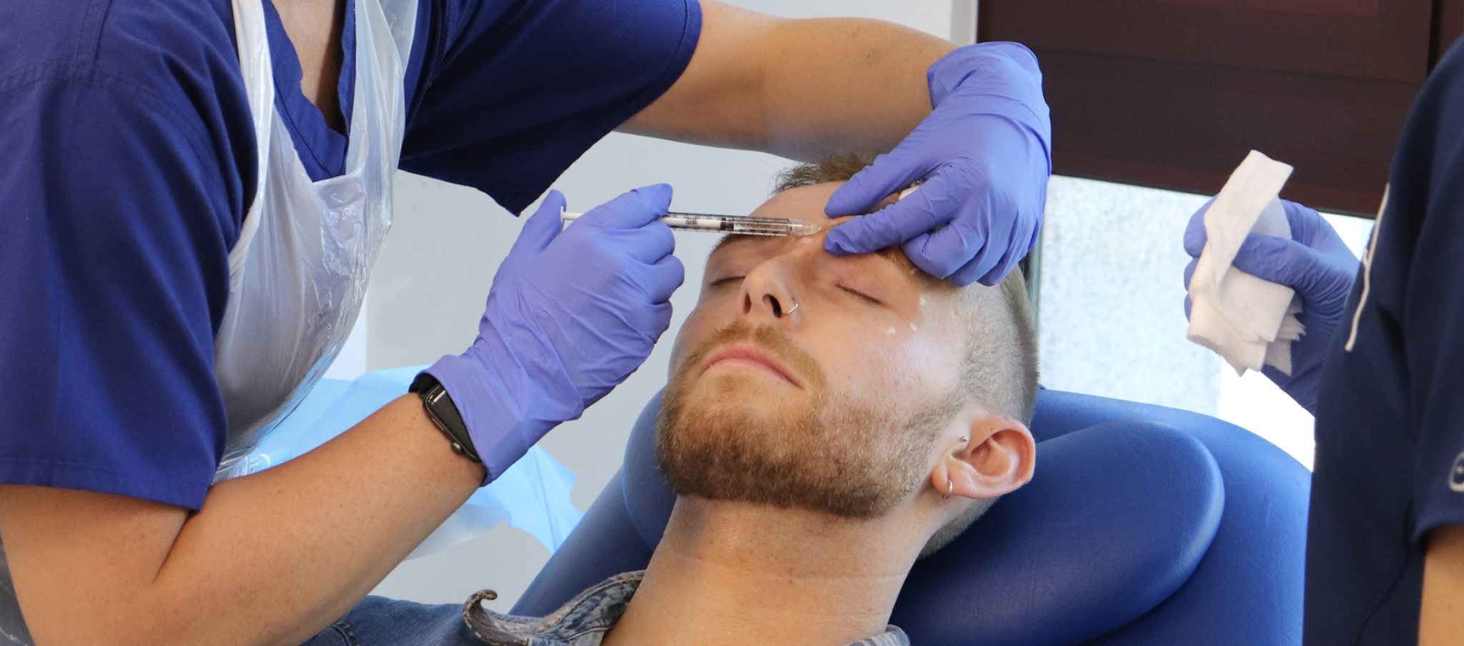 Injecting Botox for men with “Tough Skin”