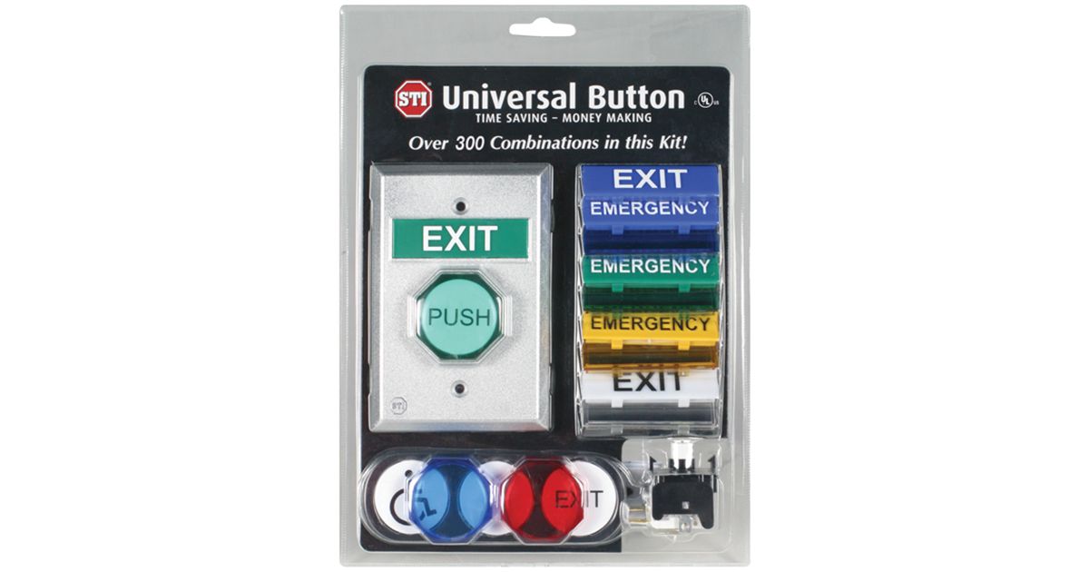 Universal Button Kit | STI Global (Americas)