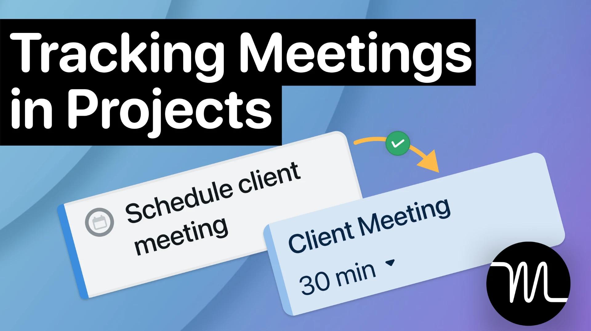 Meetings and Events in Motion’s Project Workflow Templates | Motion