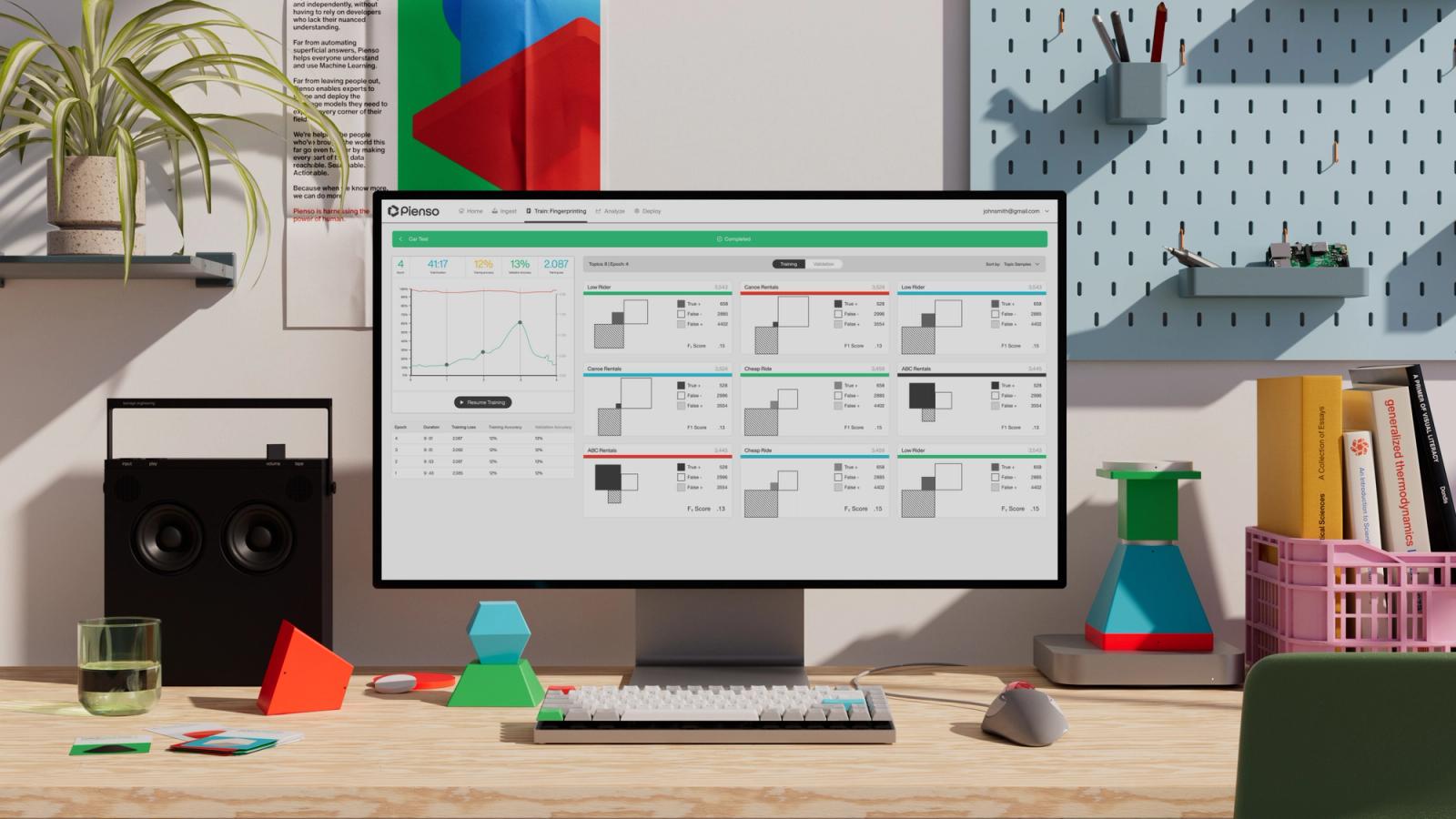 Pienso is for anyone with a data set and a question.