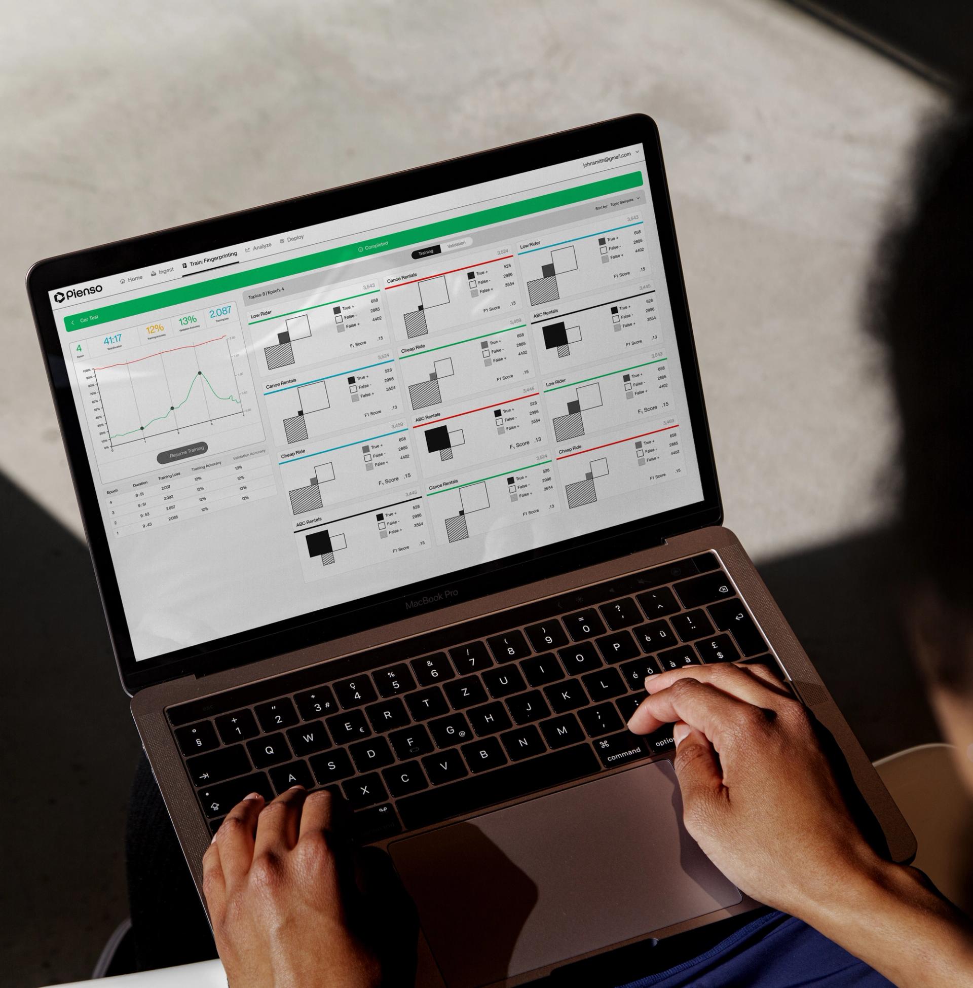 Pienso is for anyone with a data set and a question.