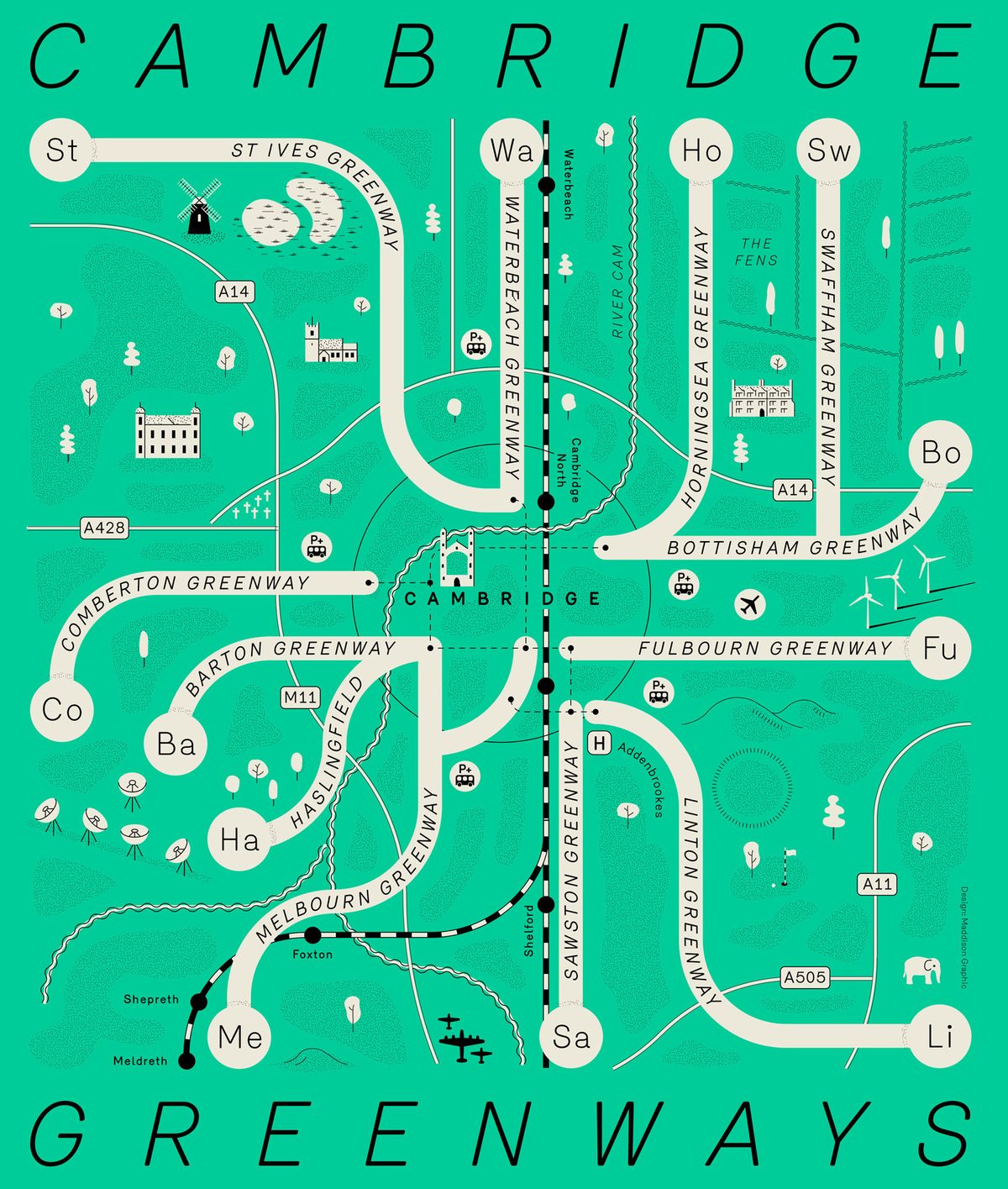 Greater Cambridge Greenways → 5th Studio