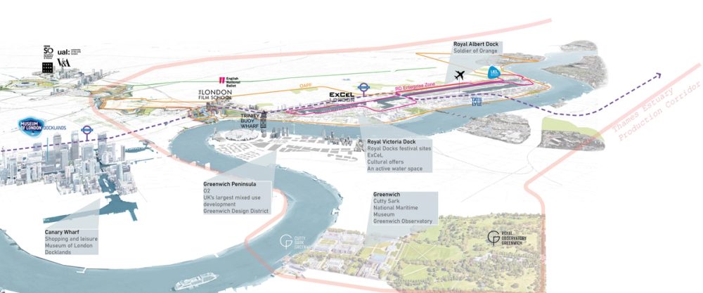 Royal Docks Public Realm Framework → 5th Studio