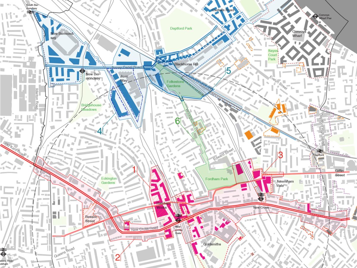 New Cross Area Framework & New Cross Gate SPD → 5th Studio
