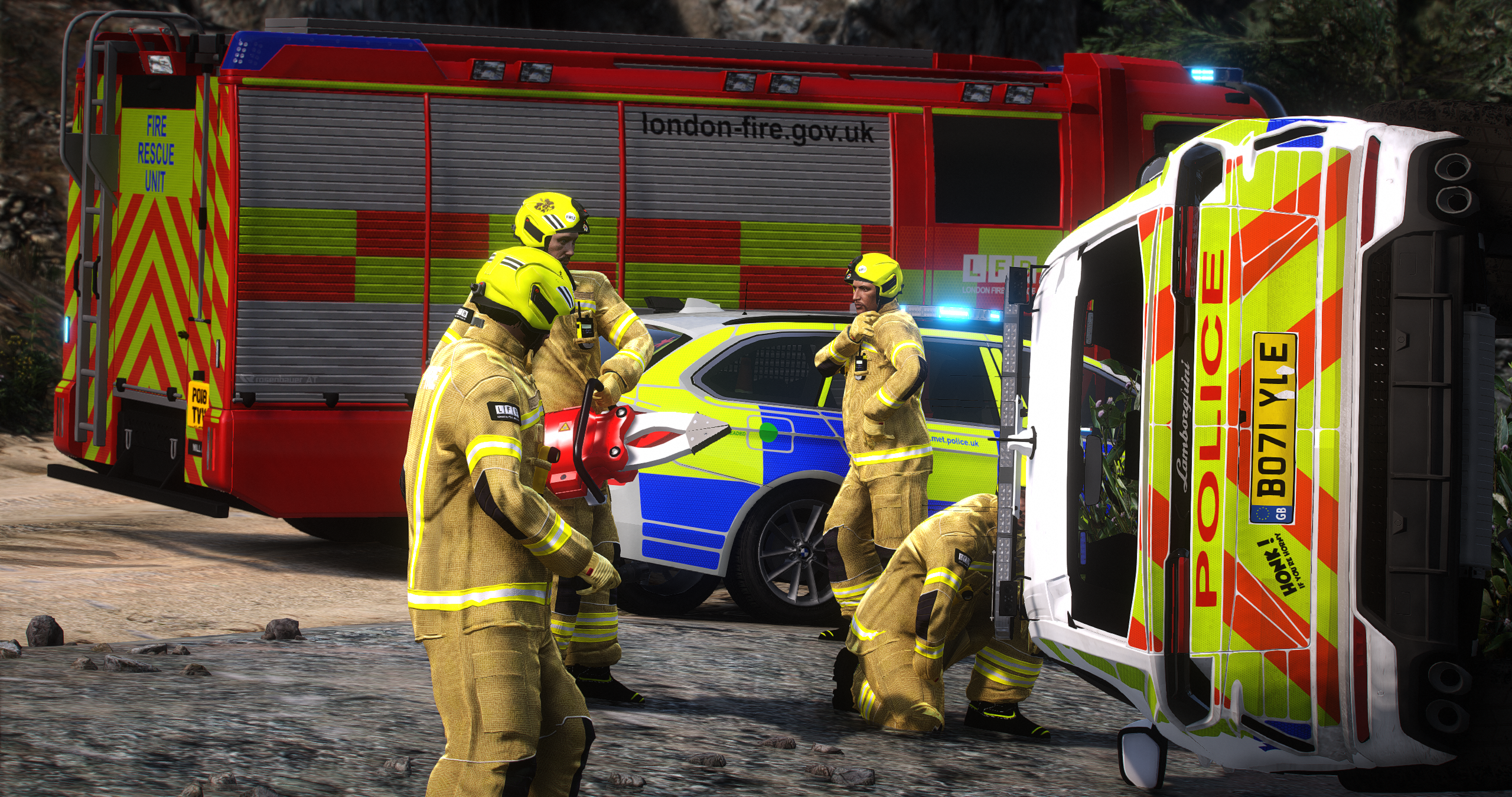 LFRS Fire Rescue Unit | PoliceMP