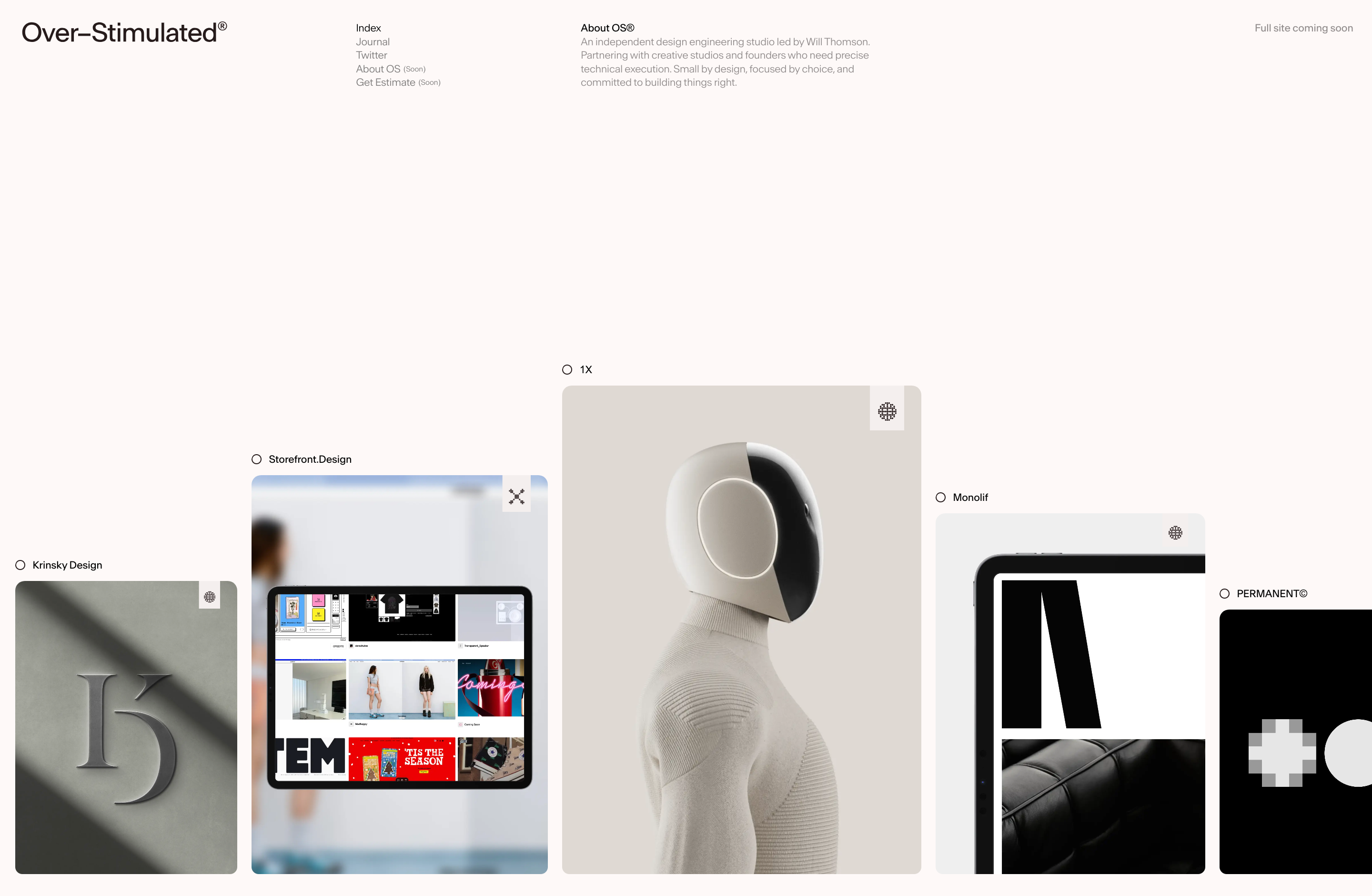 Over-Stimulated | Killer Portfolio