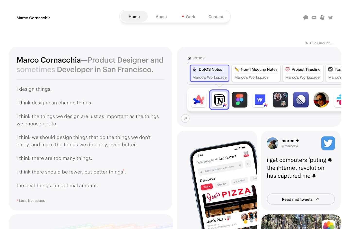 Marco Cornacchia | Killer Portfolio