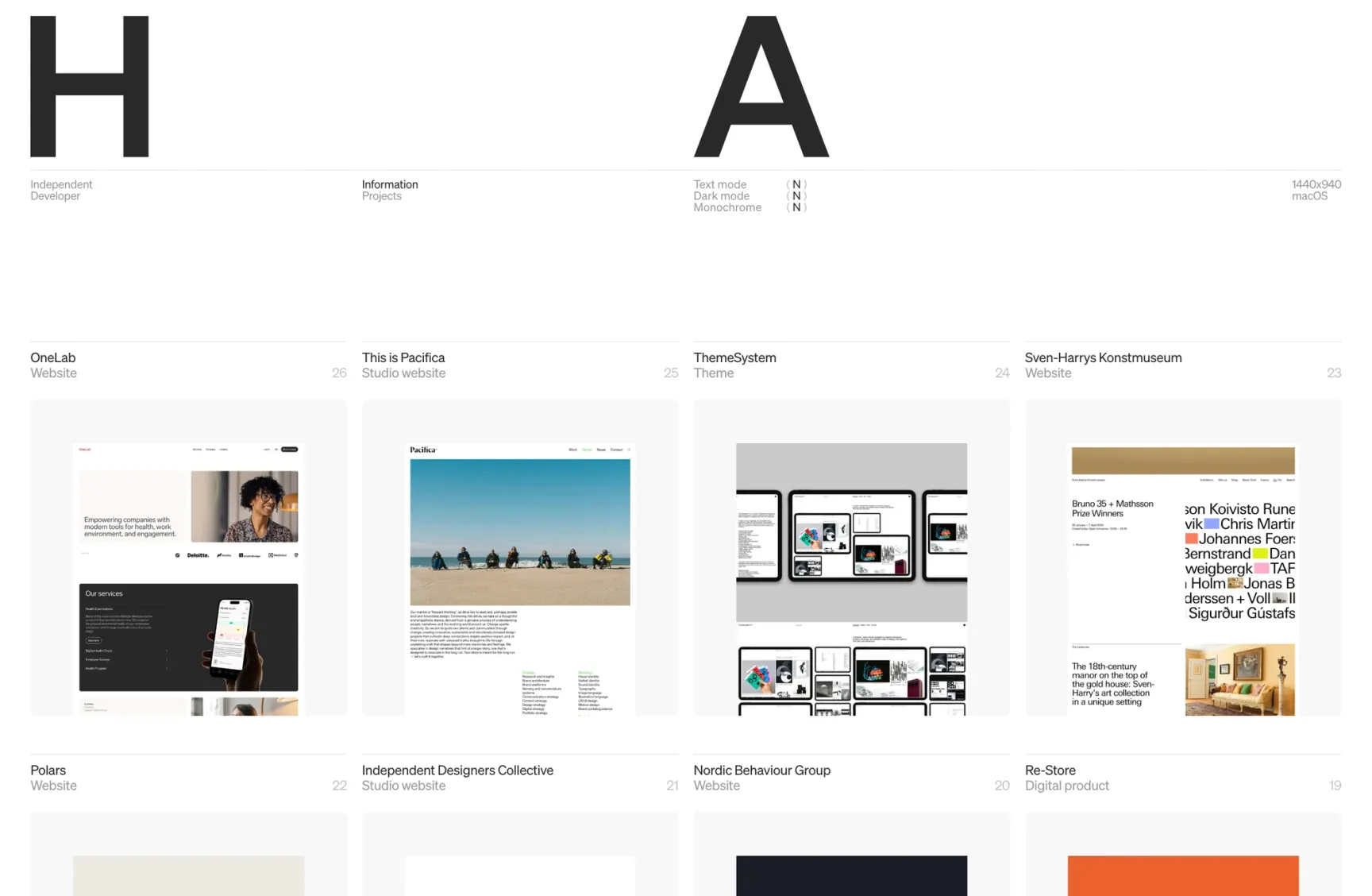 Harry Atkins | Killer Portfolio