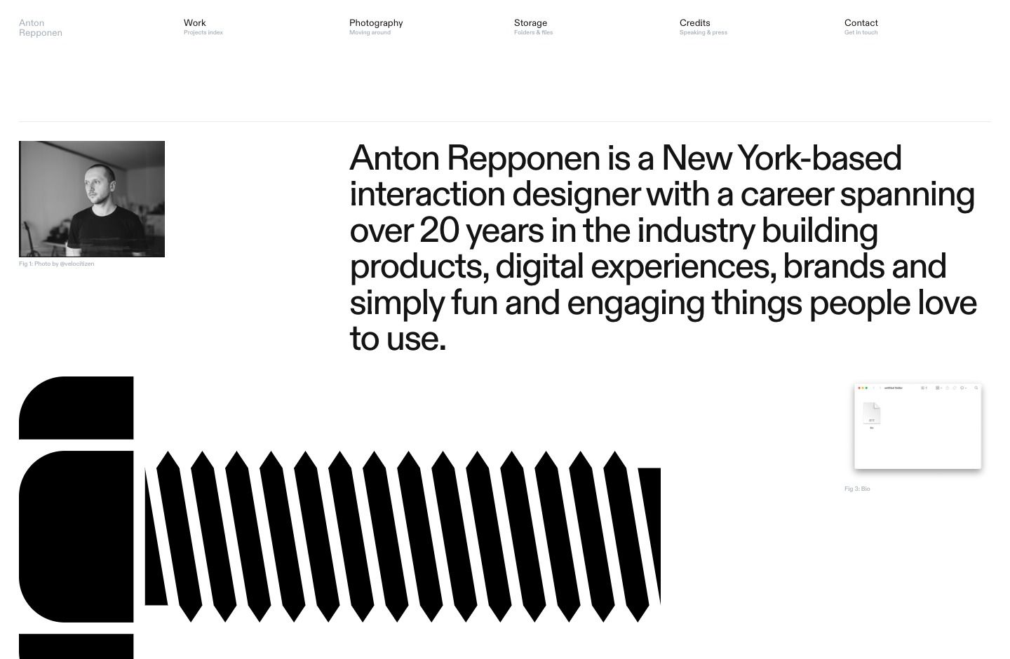 Anton Reponnen | Killer Portfolio
