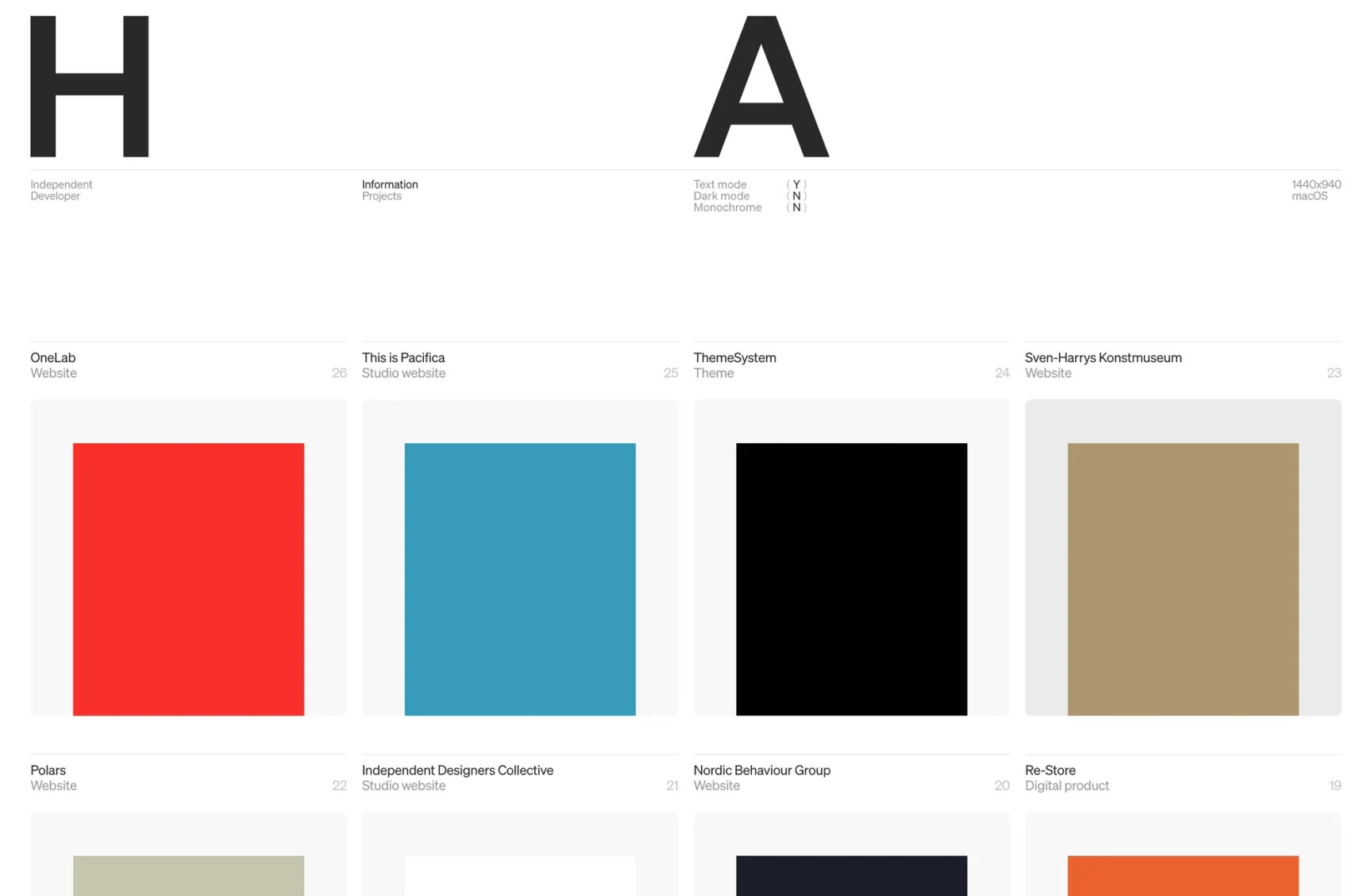 Harry Atkins | Killer Portfolio