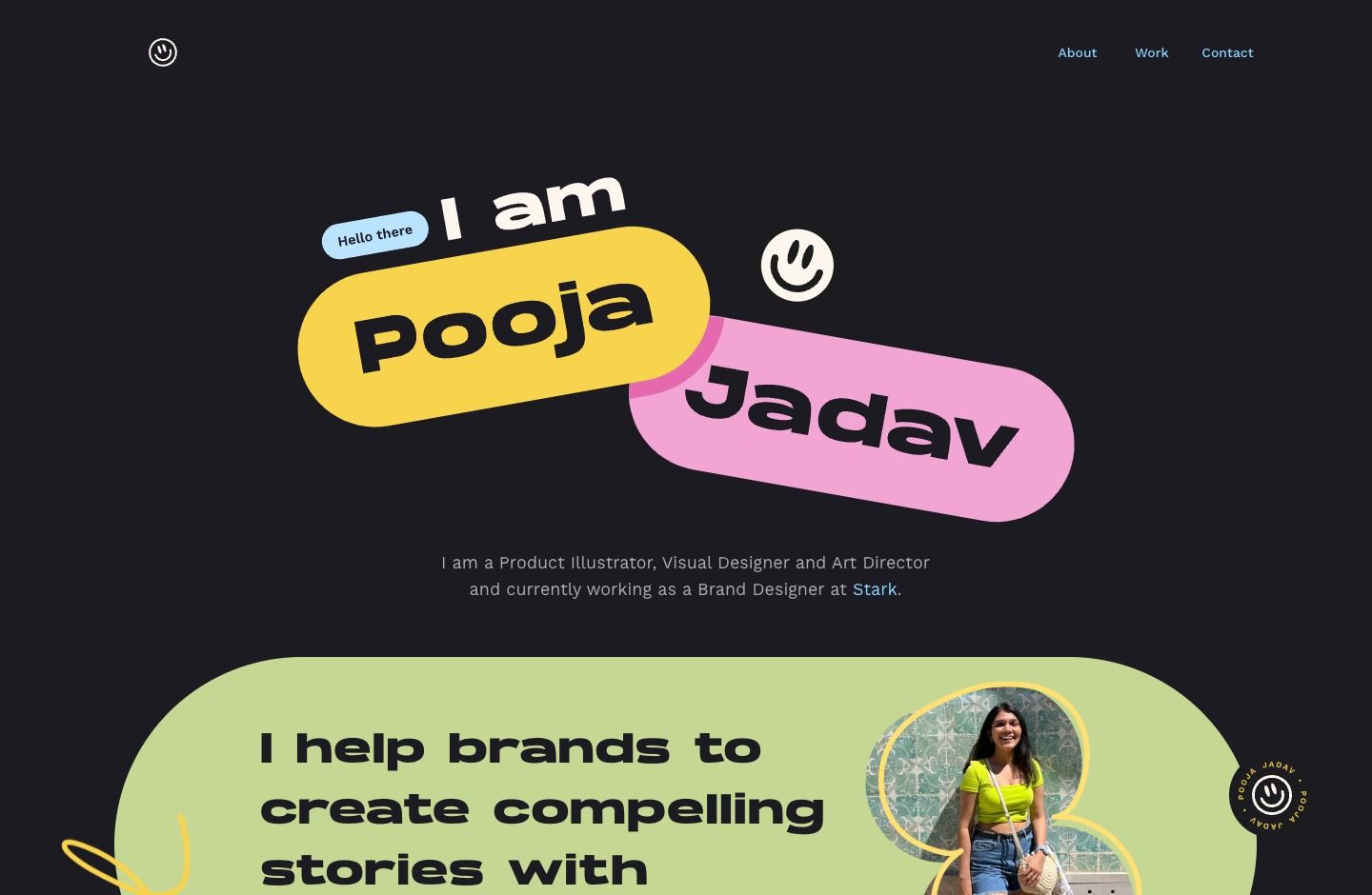 Pooja Jadav | Killer Portfolio