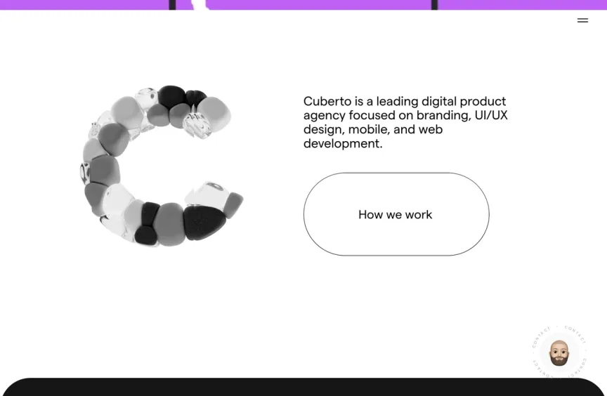 Cuberto | Killer Portfolio