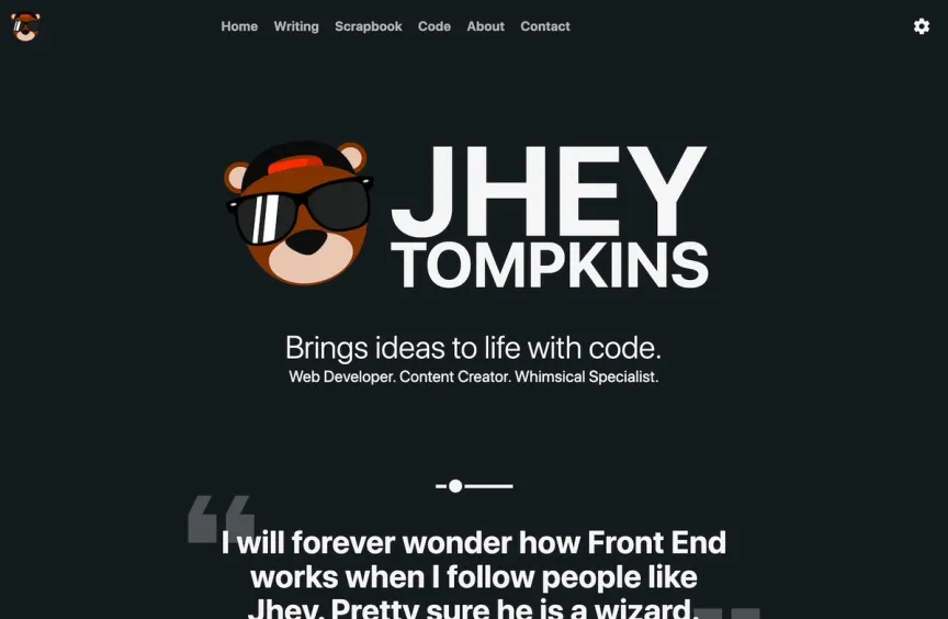 Jhey Tompkins | Killer Portfolio