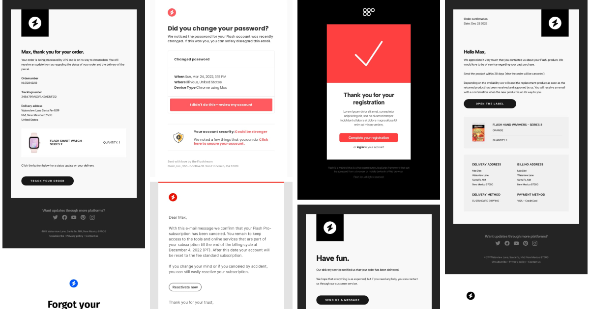 Free confirmation email templates to customize Free confirmation email templates to customize