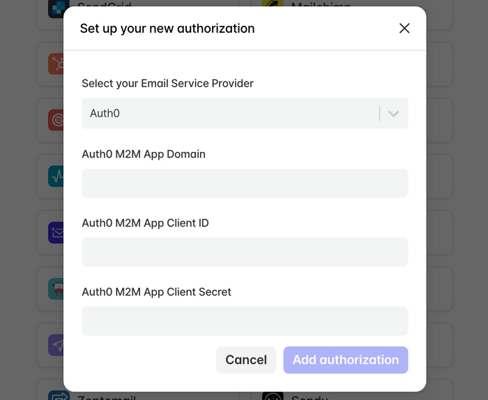 Create custom Auth0 email templates using Tabular Create custom Auth0 email templates using Tabular