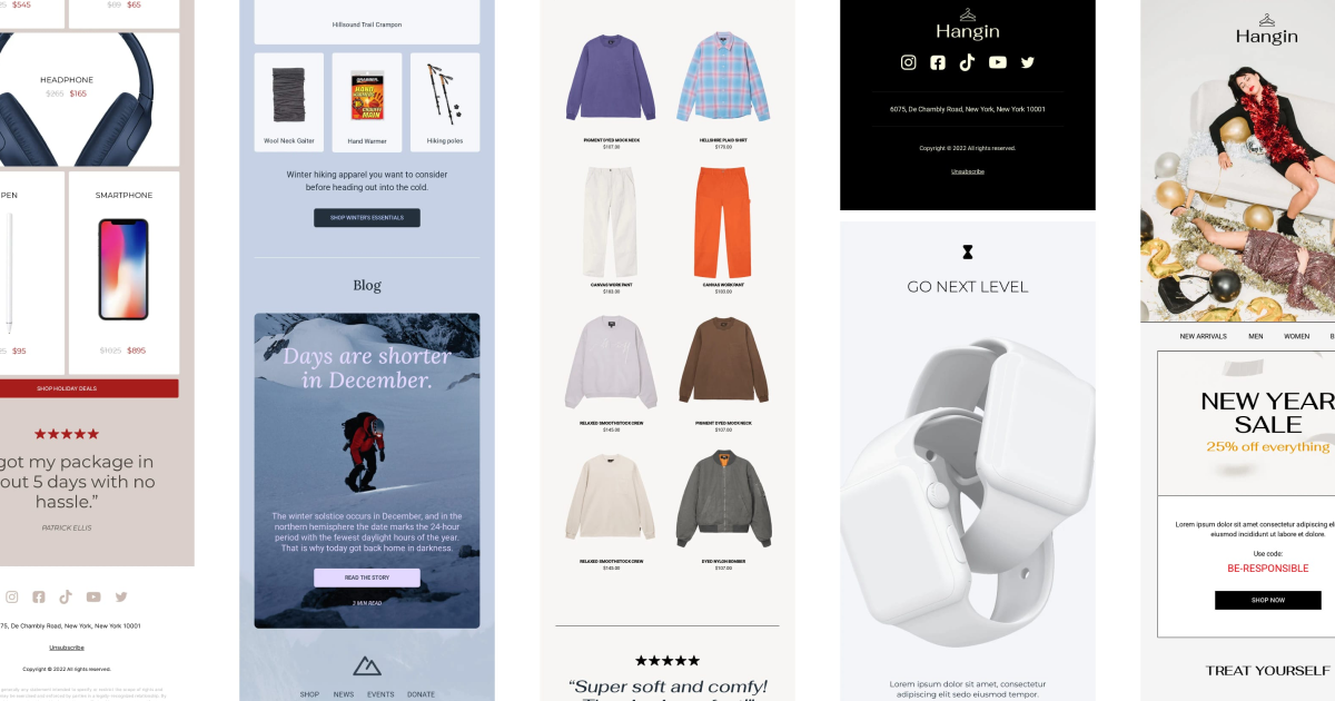 Free B2C Email Templates