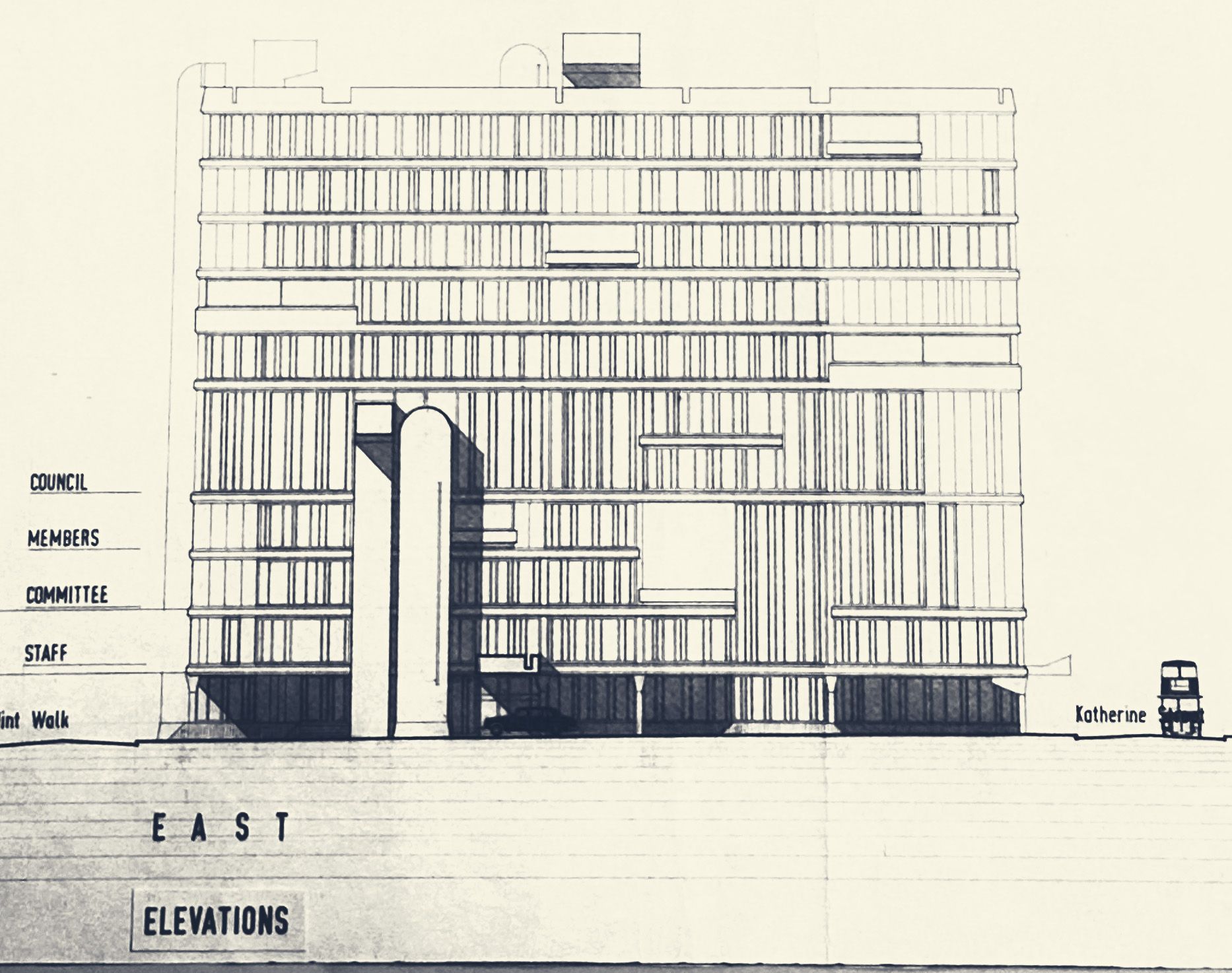Brutalist drawings for Local Authorities: Architectural Designs of the ...